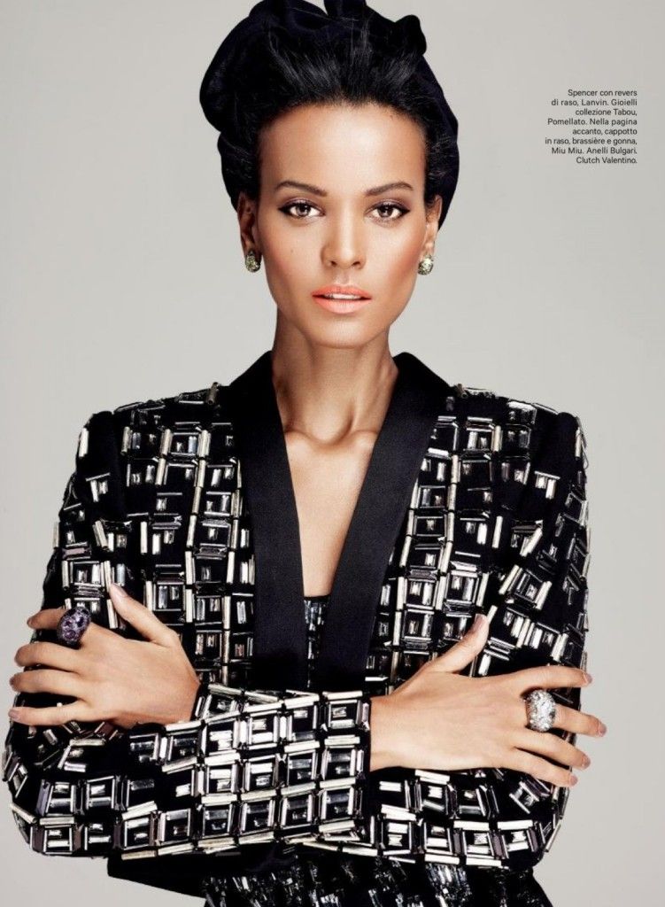 Liya Kebede in AMICA magazine April 2013 | Fab Fashion Fix