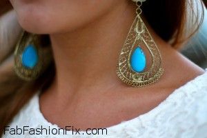 Style Watch: Turquoise jewelry trend | Fab Fashion Fix