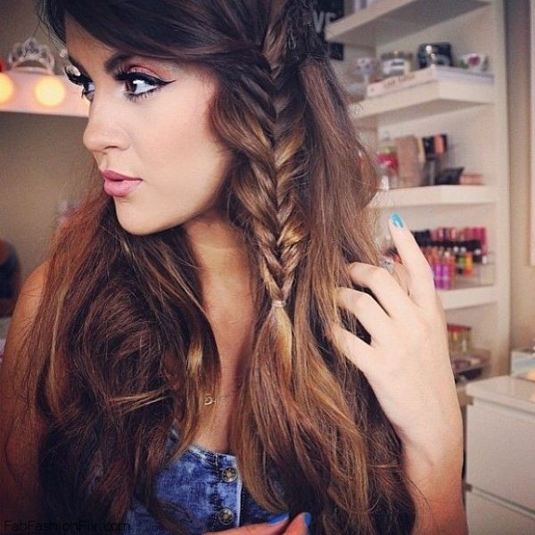 Hair: How to do fishtail braid hairstyle? | Fab Fashion Fix