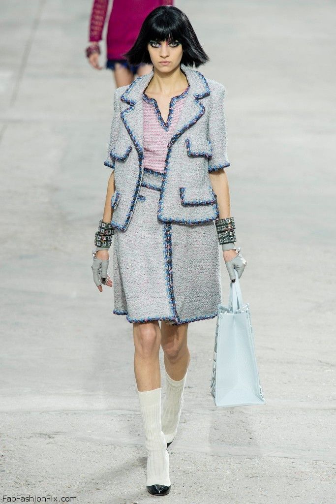 Chanel spring/summer 2014 – Paris fashion week | Fab Fashion Fix