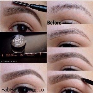 How to shape eyebrows with eyebrow kit? | Fab Fashion Fix