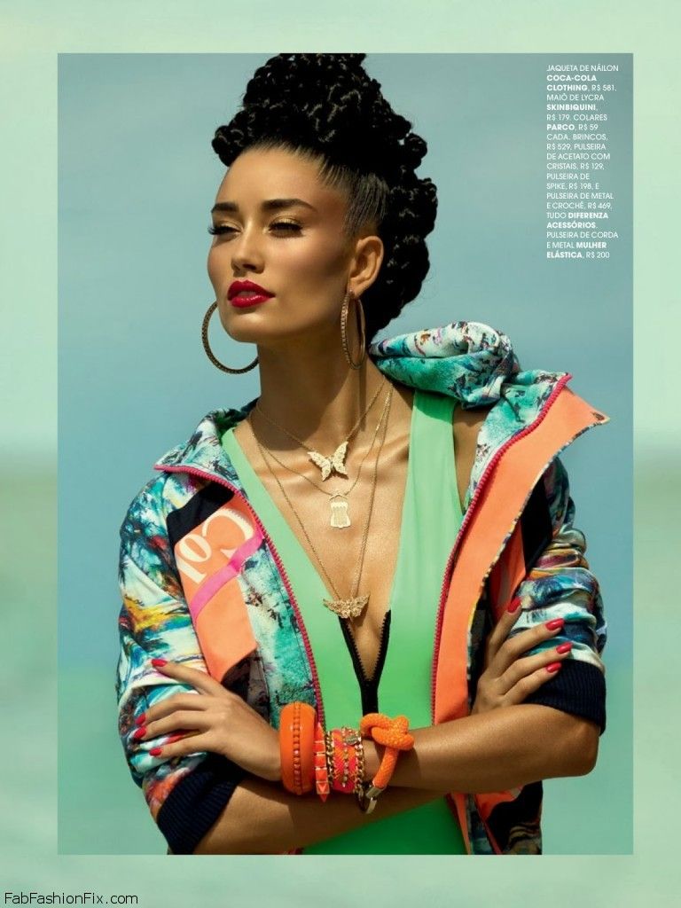 Marcelia Freesz for Marie Claire Brazil November 2013 | Fab Fashion Fix