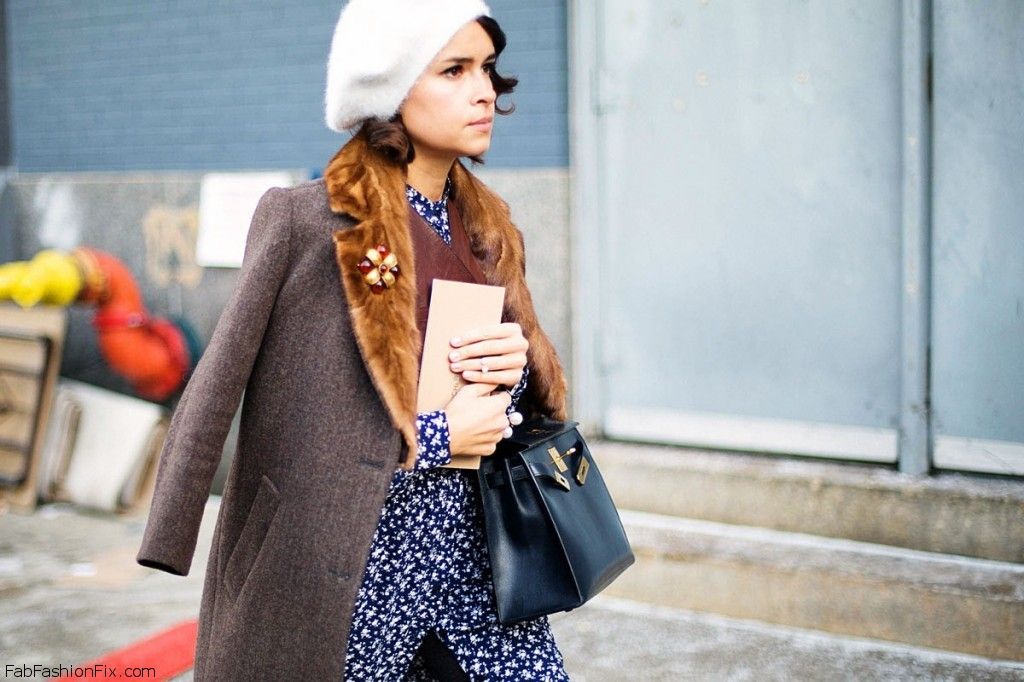 Style Watch: Best of Street Style during New York fall 2014 fashion ...