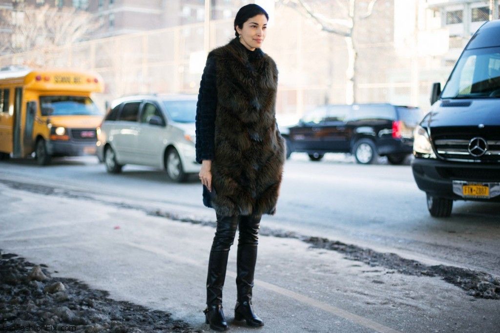 Style Watch: Best of Street Style during New York fall 2014 fashion ...
