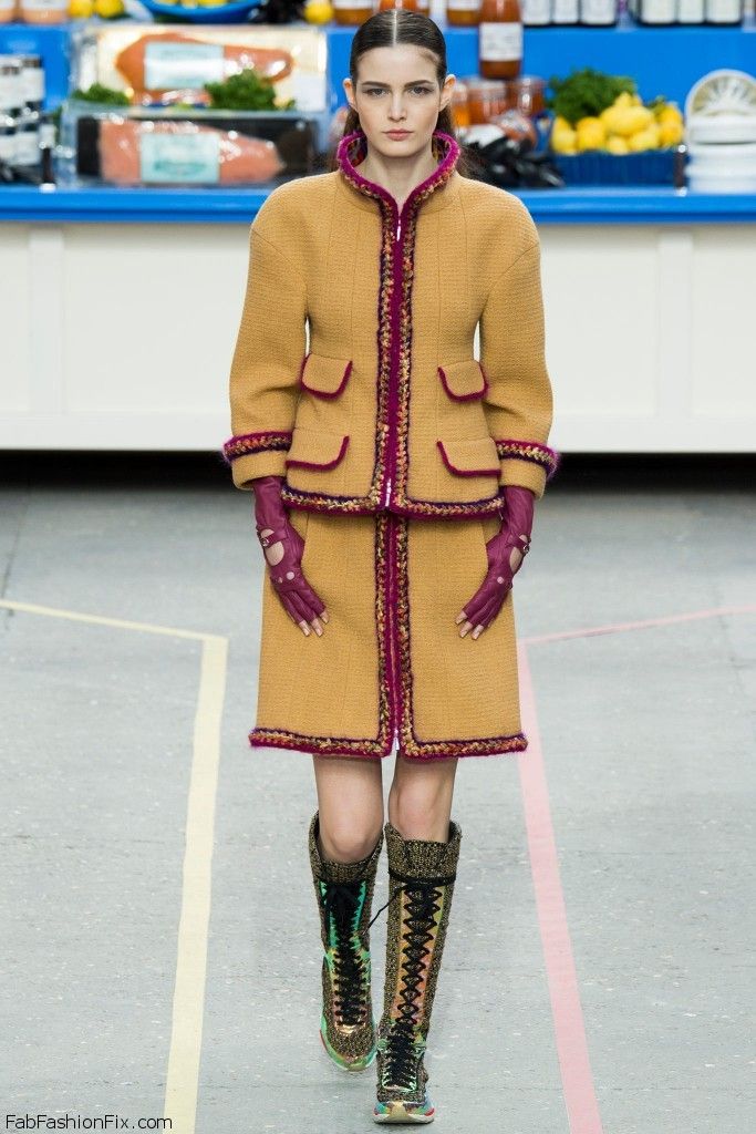 Chanel fall/winter 2014 collection – Paris fashion week | Fab Fashion Fix
