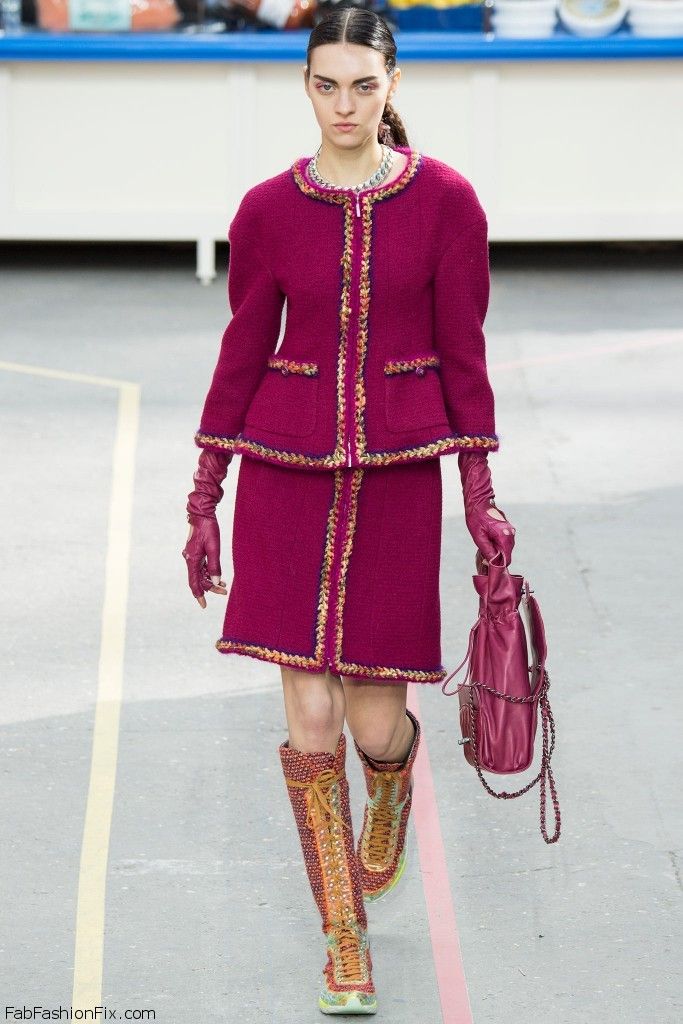Chanel fall/winter 2014 collection – Paris fashion week | Fab Fashion Fix