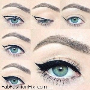 How to create the perfect cat eye make-up look? | Fab Fashion Fix