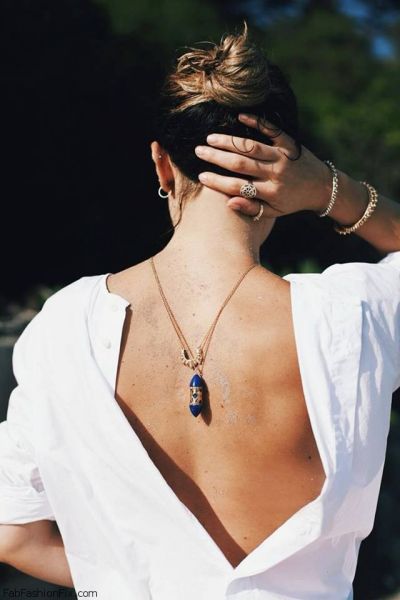 Style Guide: Turn it around! How to Wear Back Jewelry? | Fab Fashion Fix