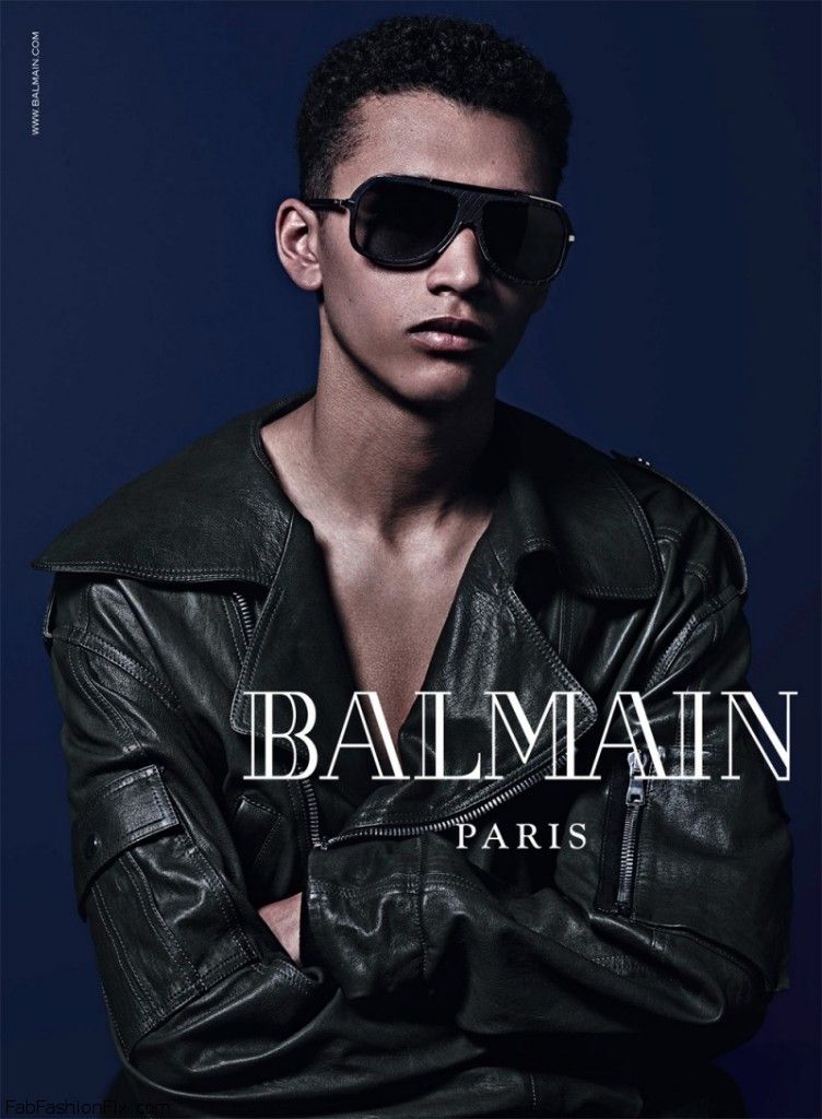 Olivier Rousteing goes bold with the Balmain fall 2014 campaign | Fab ...