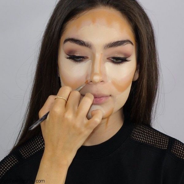 How to highlight and contour your face with makeup like a pro? | Fab ...