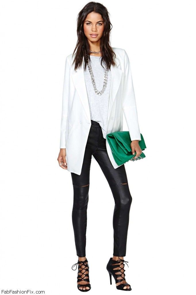 Style Guide: How to style and wear white blazer this autumn? | Fab ...