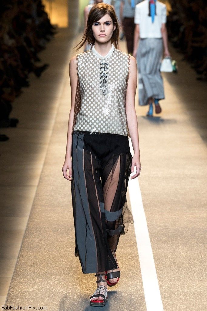 Fendi spring/summer 2015 collection – Milan fashion week | Fab Fashion Fix