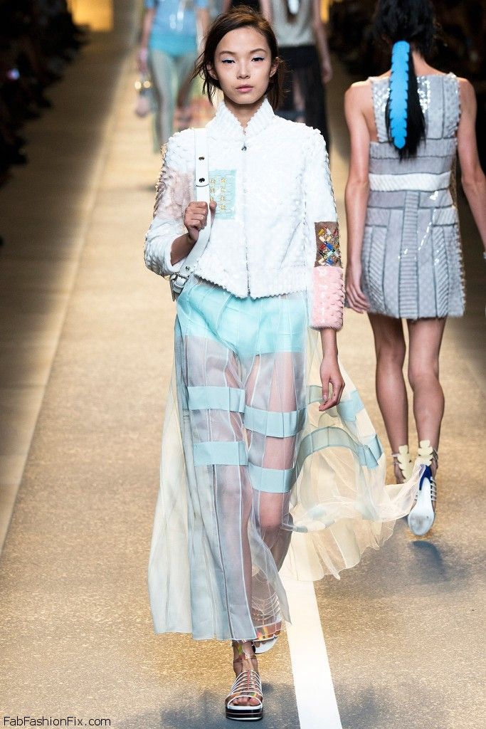 Fendi spring/summer 2015 collection – Milan fashion week | Fab Fashion Fix