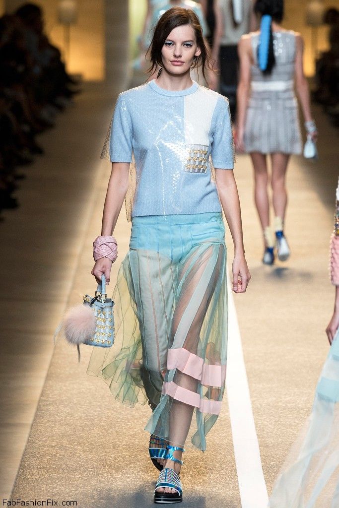 Fendi spring/summer 2015 collection – Milan fashion week | Fab Fashion Fix