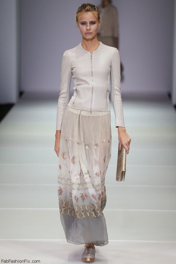 Giorgio Armani spring/summer 2015 collection – Milan fashion week | Fab ...