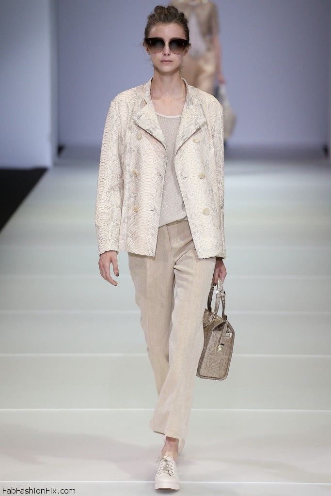 Giorgio Armani spring/summer 2015 collection – Milan fashion week | Fab ...