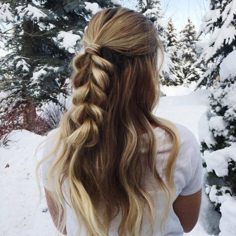 Beautiful and easy pull-through braid tutorial | Fab Fashion Fix